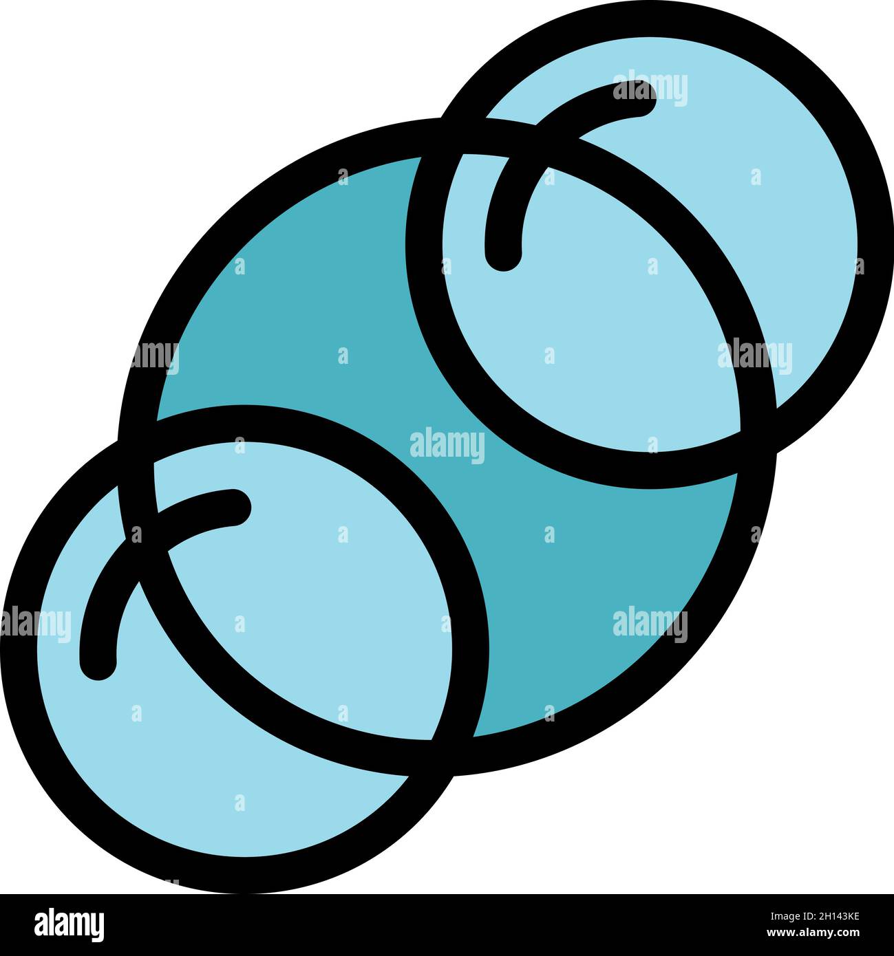 Perpetual motion energy icon. Outline Perpetual motion energy vector ...