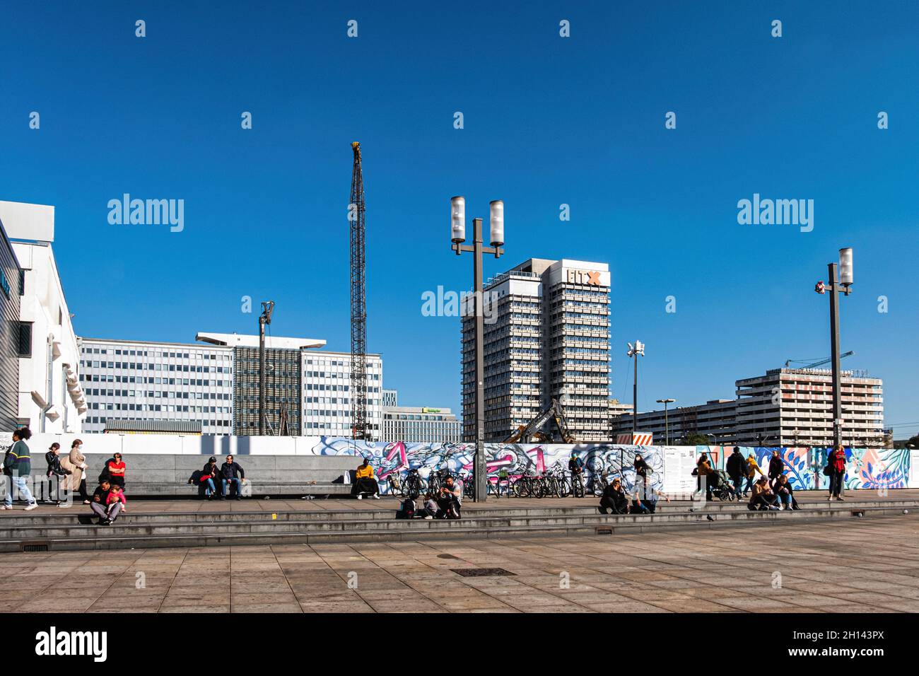 Construction Site Hoarding High Resolution Stock Photography and Images ...