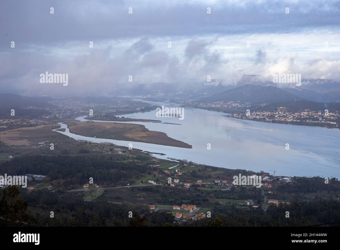 St. Tecla Mountain A Spain Stock Photo - Alamy
