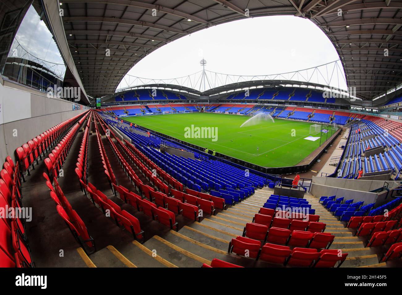 General view of the University of Bolton stadium, home of Bolton ...