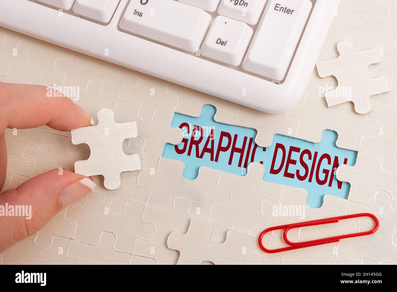 Handwriting text Graphic Design. Business approach art or skill of ...