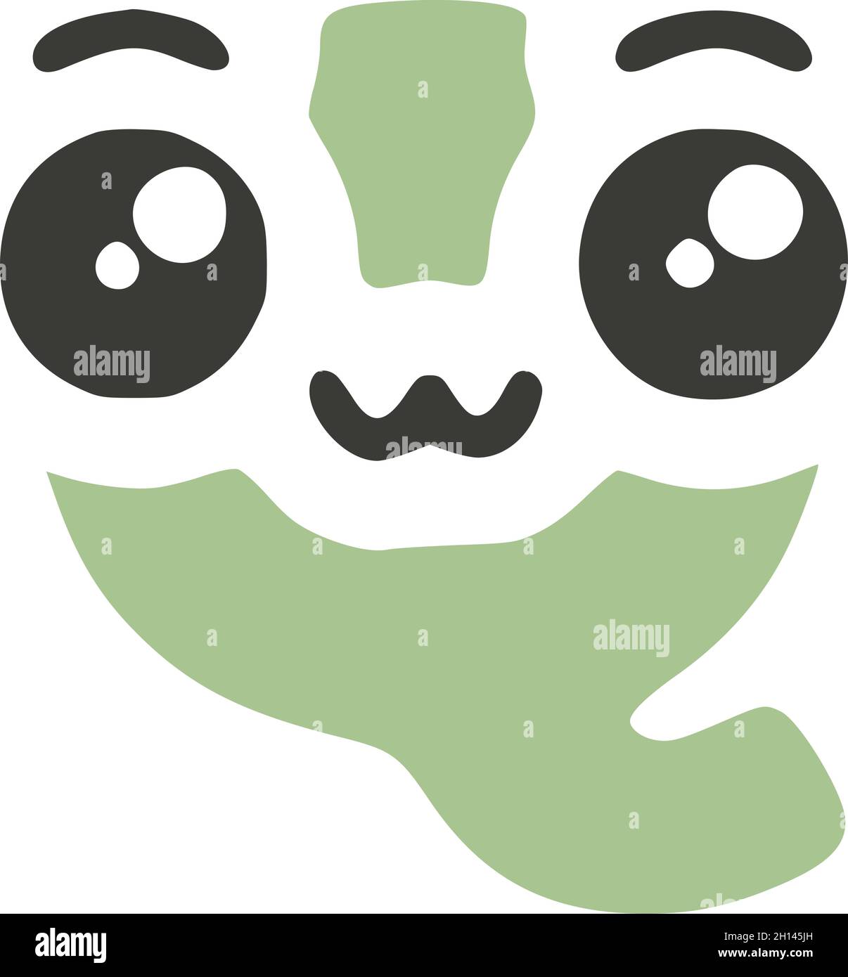 Letter Q cute kawaii character, funny emoticon vector clip art Stock ...