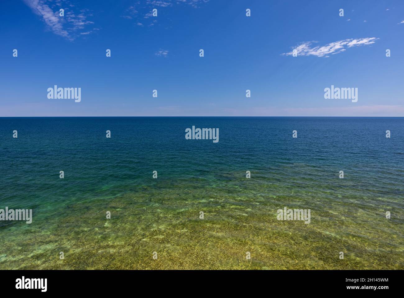 Aerial view of lake michigan hi-res stock photography and images - Alamy