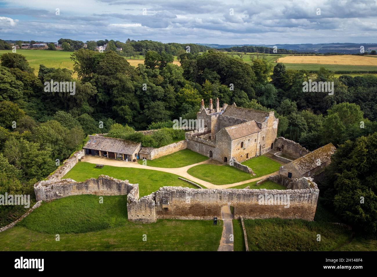 Northumberland aydon castle hi-res stock photography and images - Alamy