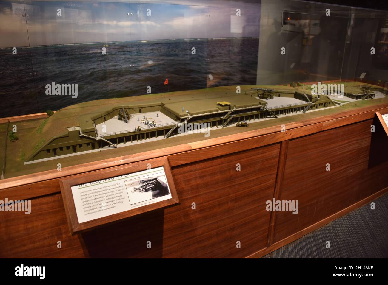 Oahu, HI. U.S.A. 6/9/2021. Fort DeRussy. Constructed Batteries Randolph ...