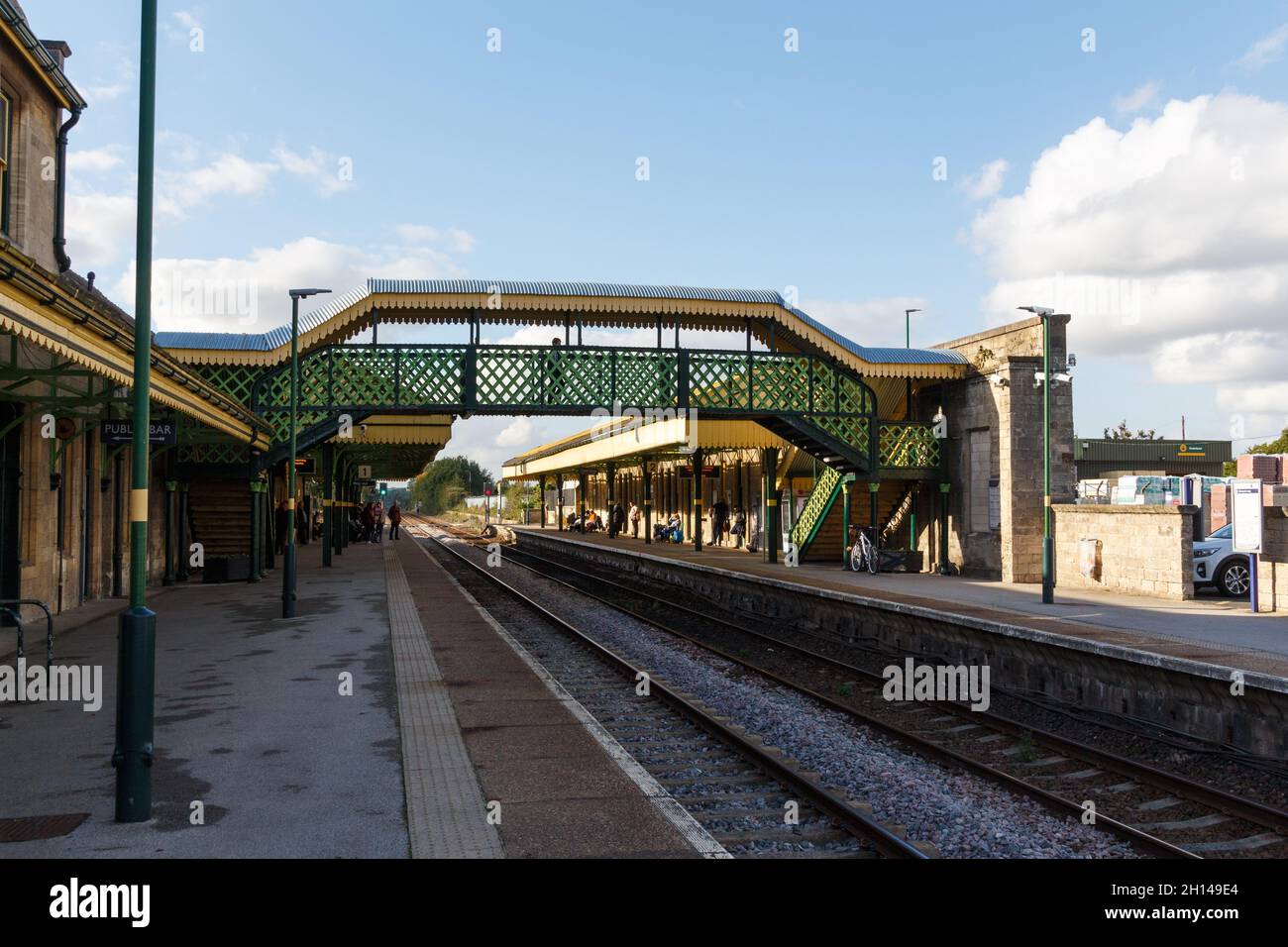 Worksop Railway Station Stock Photo - Alamy