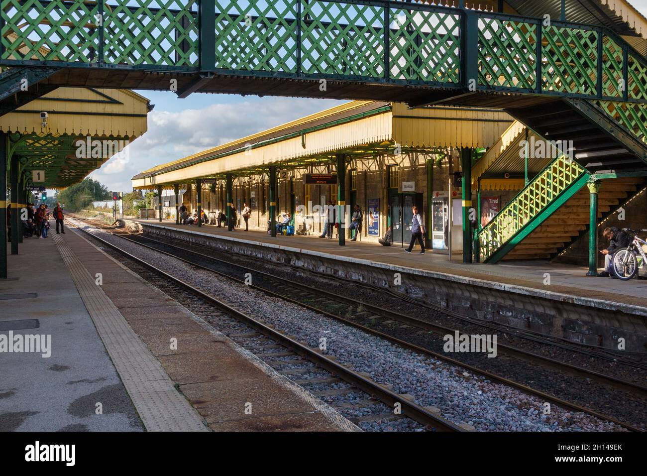 Worksop Railway Station Stock Photo - Alamy