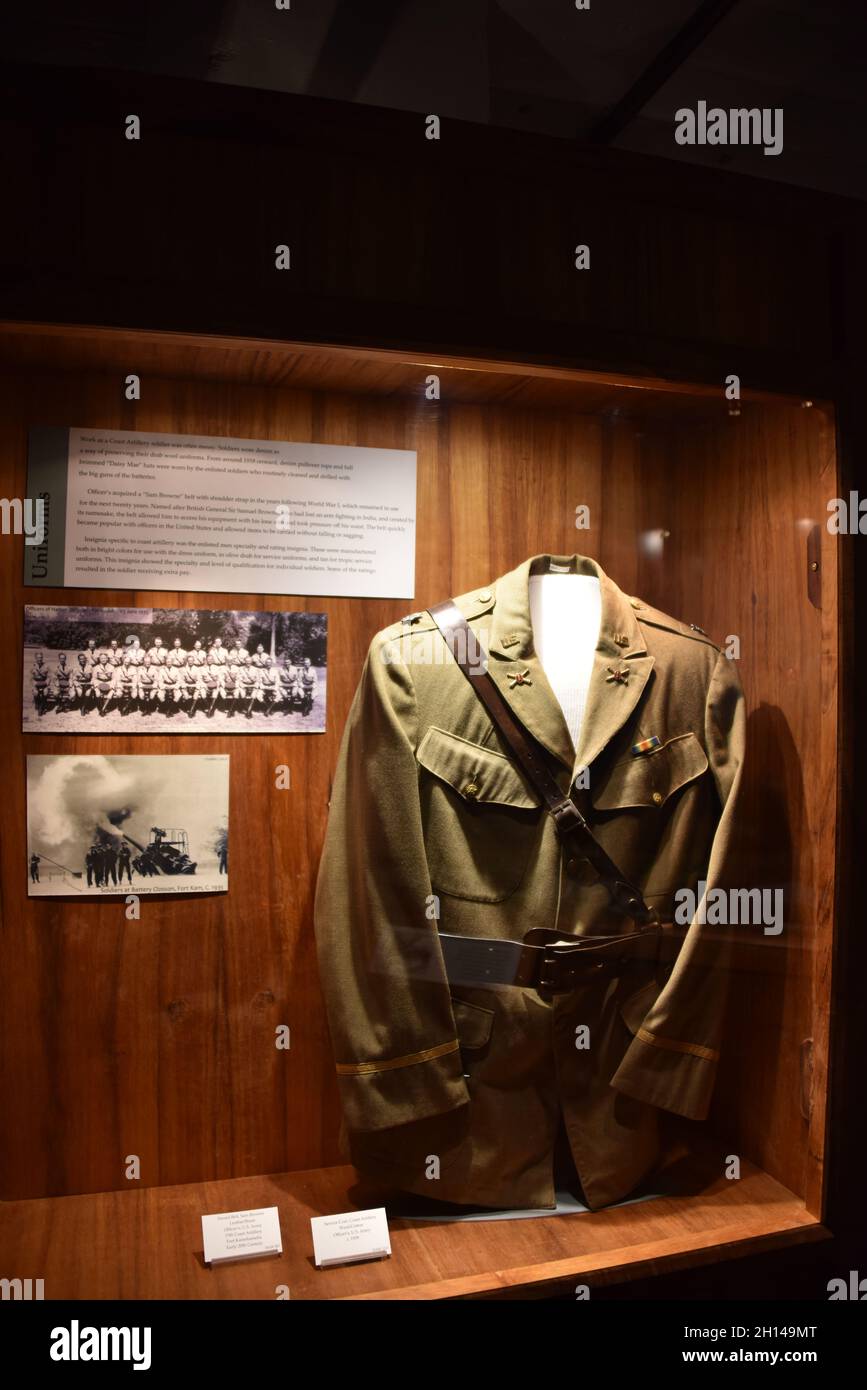 Oahu, HI. U.S.A. 6/9/2021. Fort DeRussy. Constructed Batteries Randolph ...