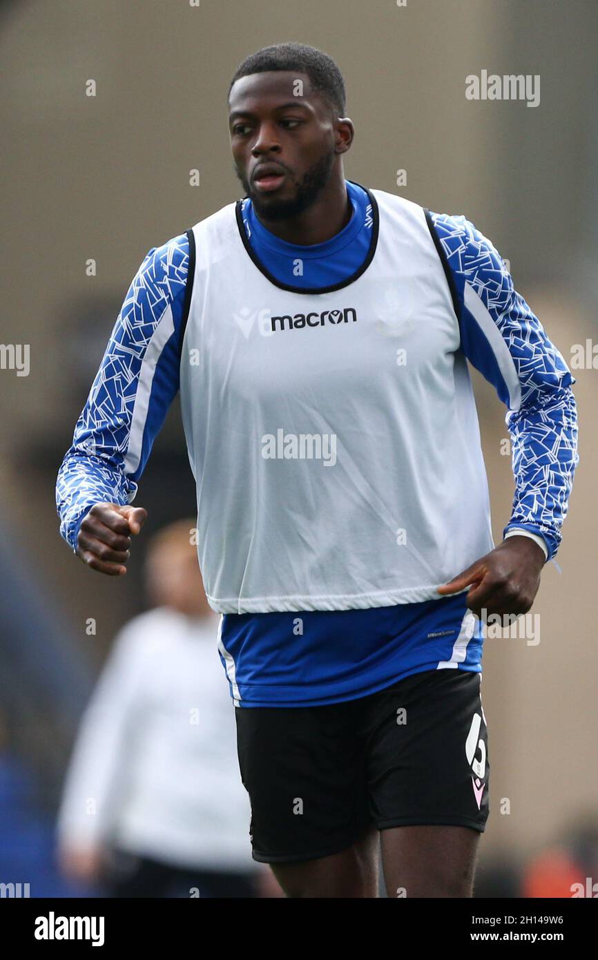 Dominic Iorfa #6 of Sheffield Wednesday during the warm up Stock Photo ...