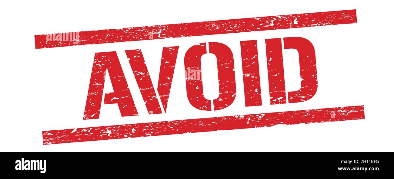 Avoid stamp hi-res stock photography and images - Alamy