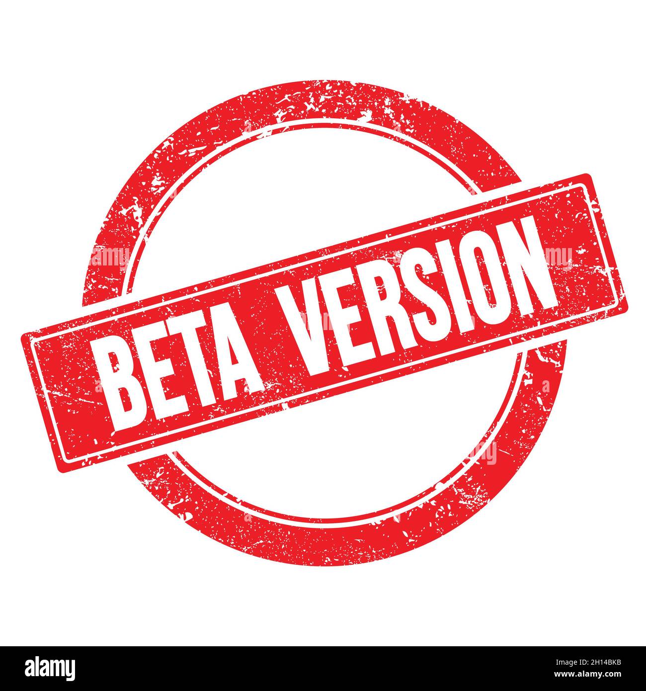 Beta version stamp hi-res stock photography and images - Alamy