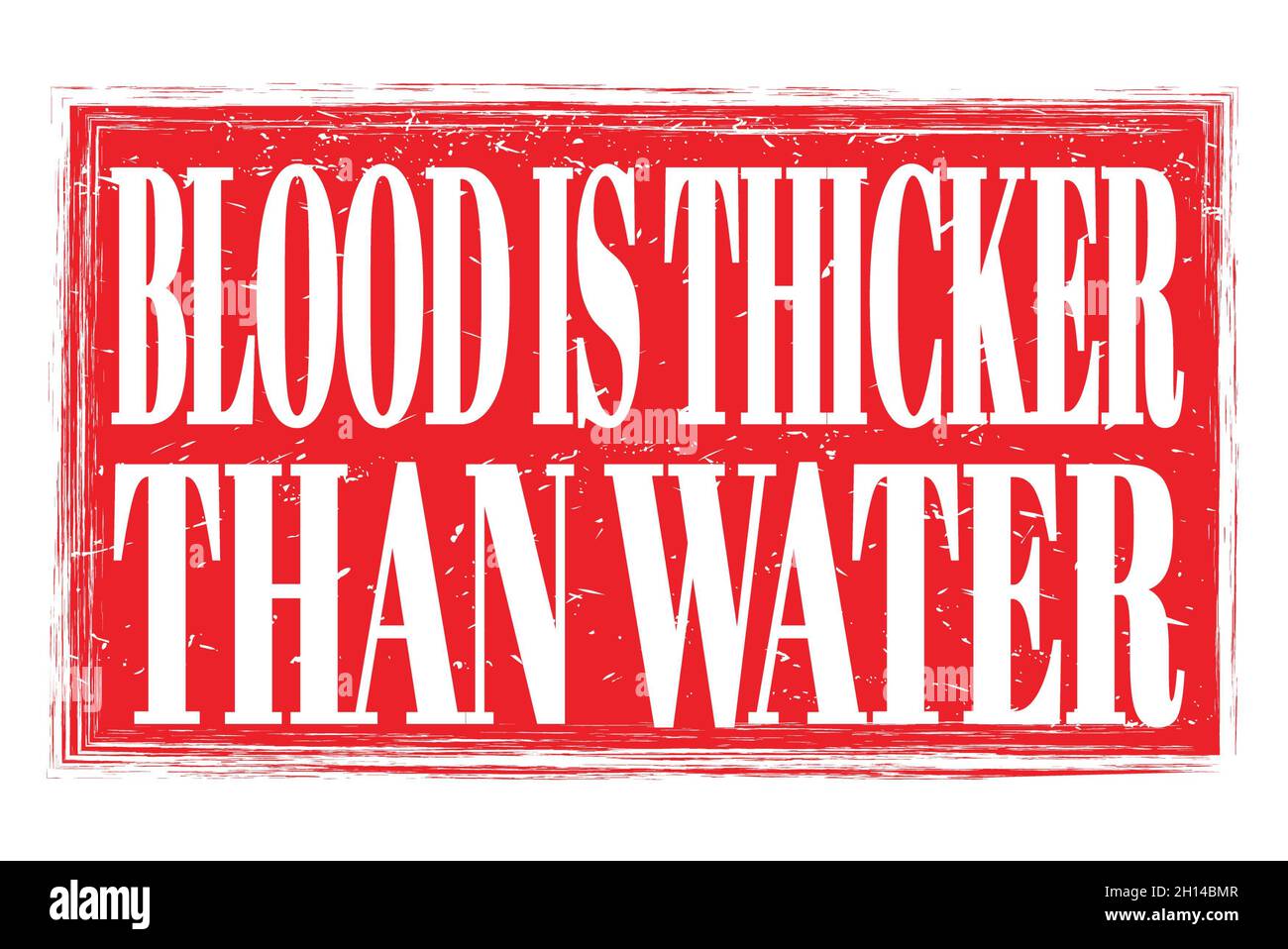 Thicker than blood hi-res stock photography and images - Alamy