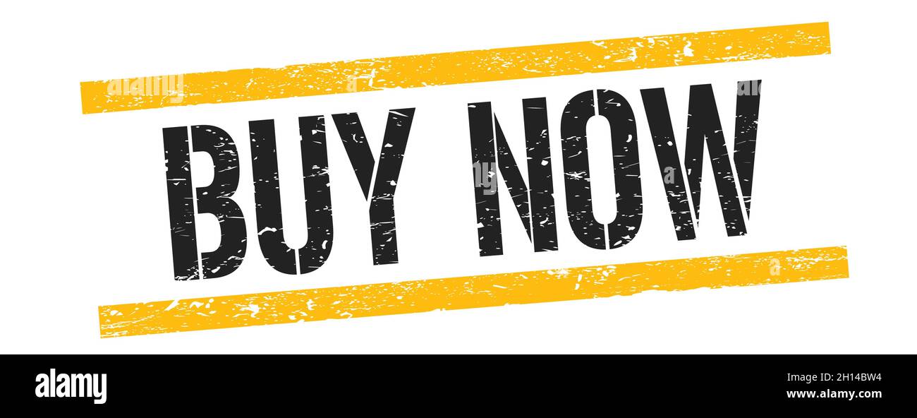 BUY NOW text on black yellow grungy lines stamp sign Stock Photo - Alamy BUY NOW text on black yellow grungy lines stamp sign Stock Photo - Alamy