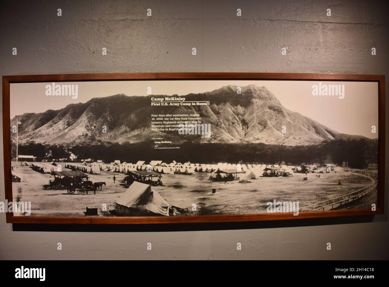 Oahu, HI. U.S.A. 6/9/2021. Fort DeRussy. Constructed Batteries Randolph ...