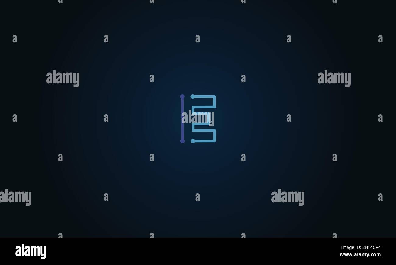 Negative space vector e hi-res stock photography and images - Alamy