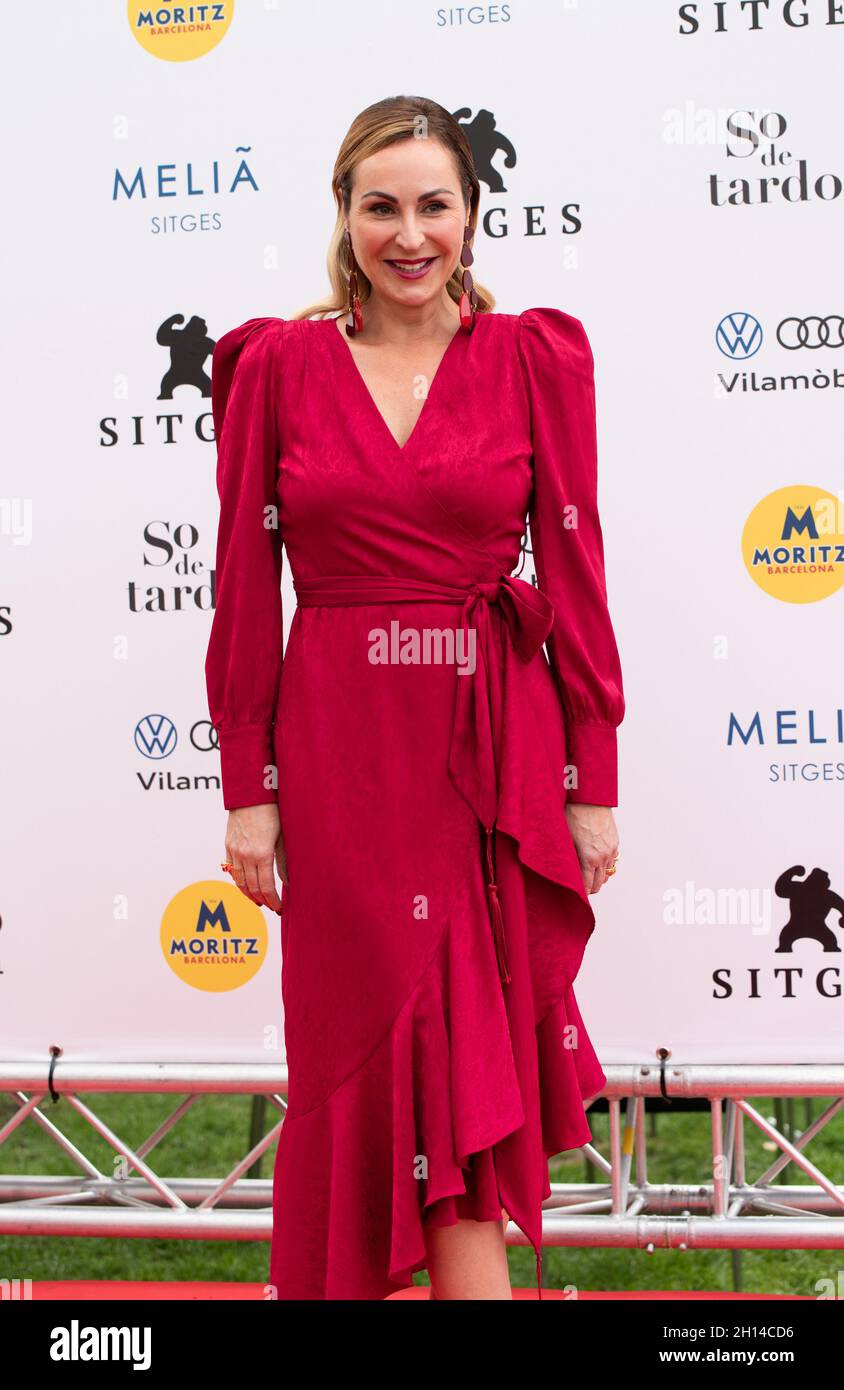 Ana Milan actriz sitges festival 2021 Stock Photo - Alamy