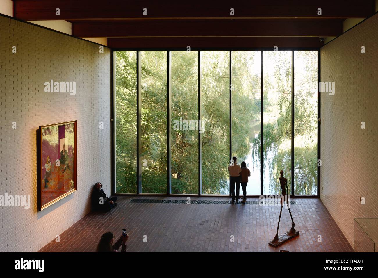 Louisiana Museum of Modern Art, Humlebæk, near Copenhagen, Denmark ...