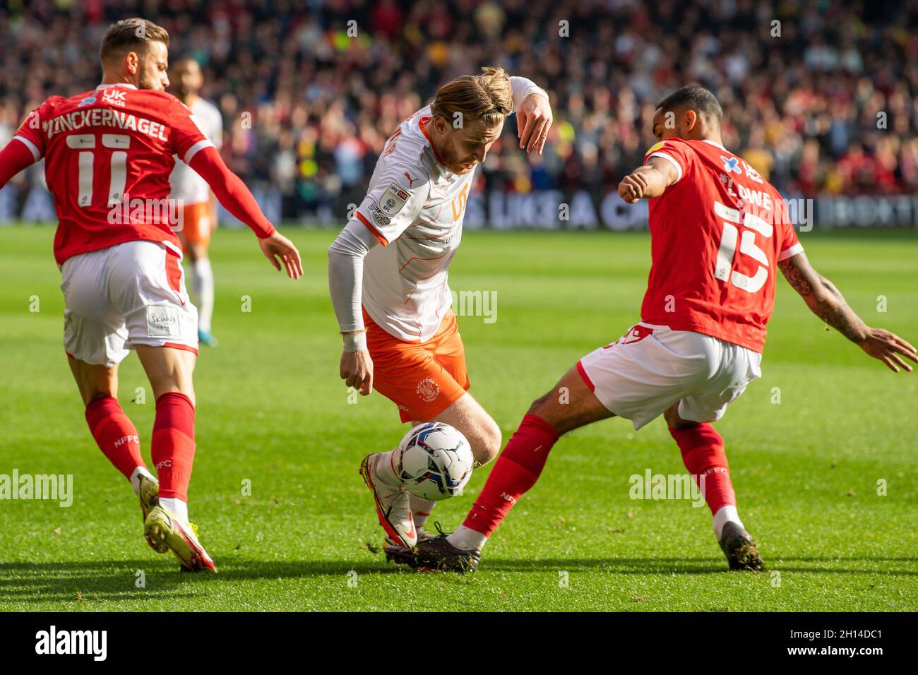 Soccer Football League Championship Nottingham Forest Blackpool City ...
