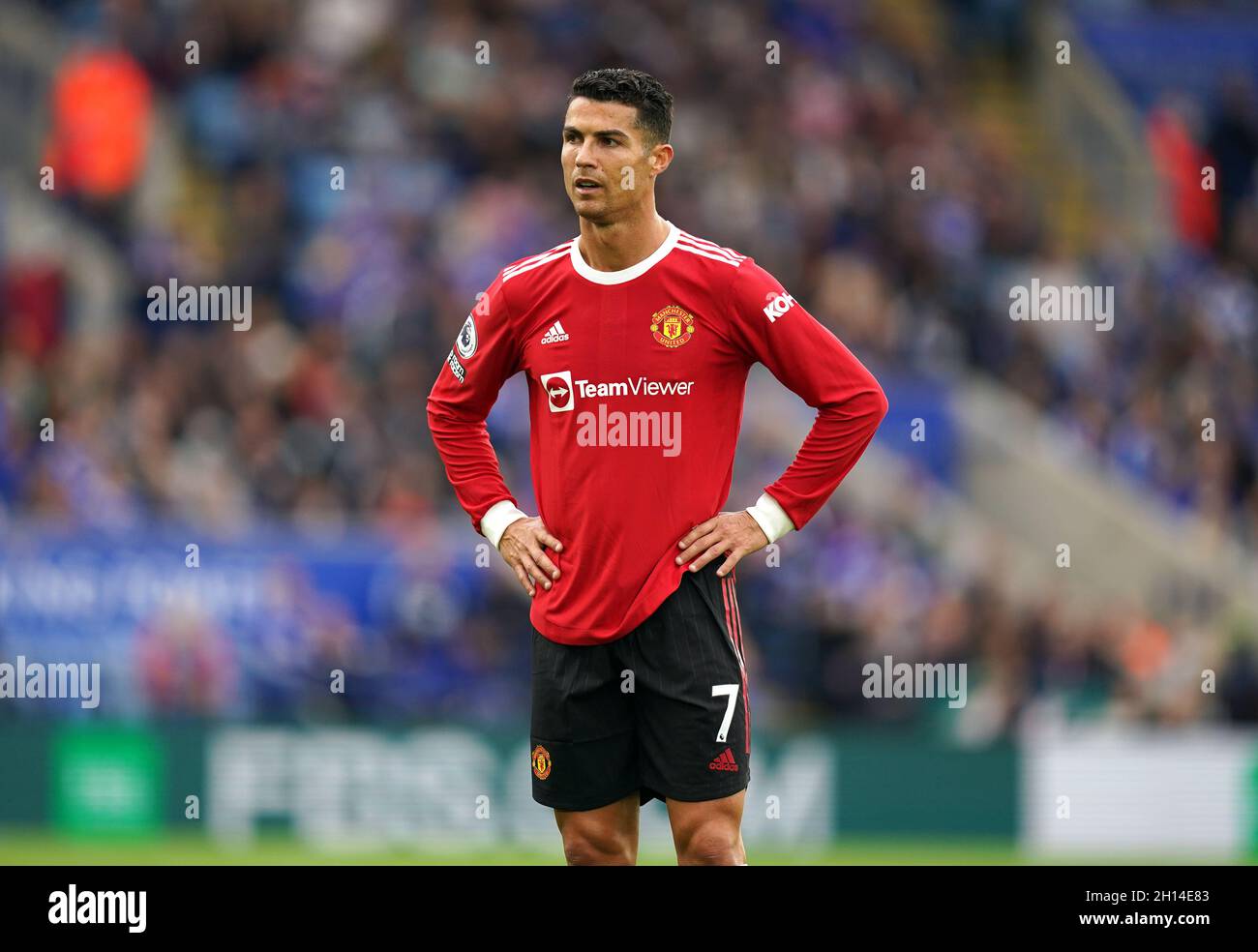 Manchester United's Cristiano Ronaldo during the Premier League match ...