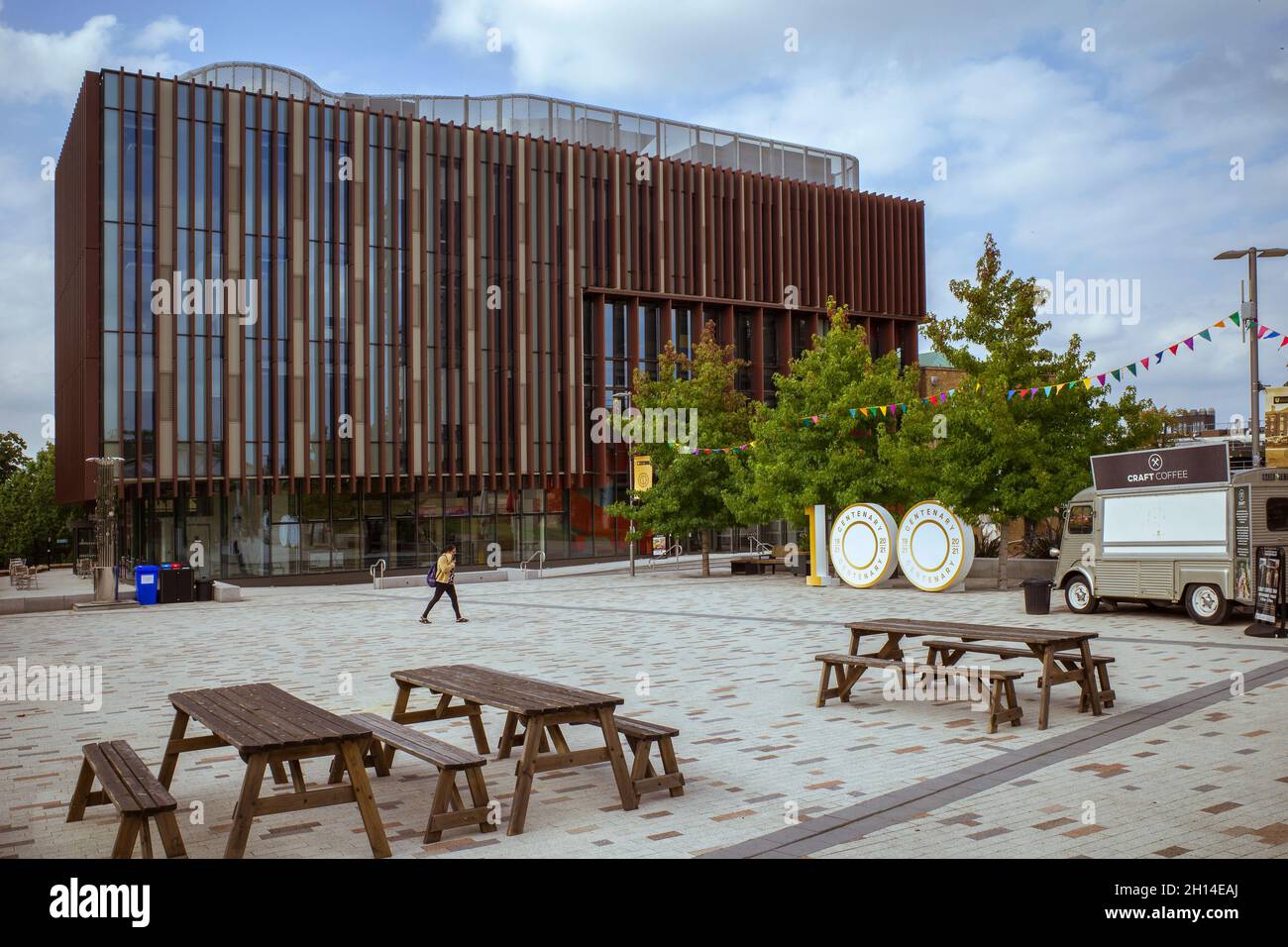 Leicester University celebrates it's centenary year in 2021. Here the ...