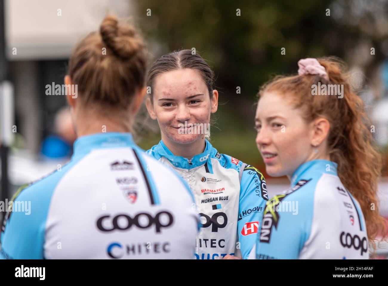 Mari Hole Mohr and Josie Nelson of team Coop Hitec Products at the AJ ...