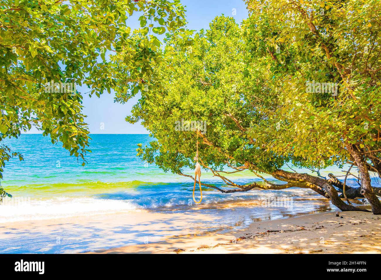 Natural and tropical Paradise island Koh Phayam Aow Kwang Peeb Beach ...