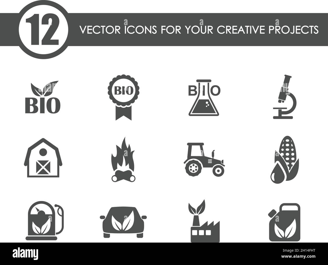 bio fuel vector icons Stock Vector Image & Art - Alamy