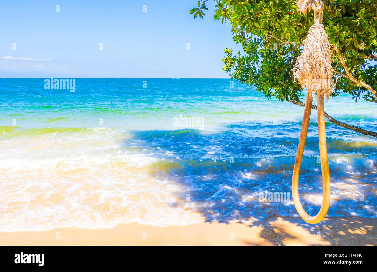 Natural and tropical Paradise island Koh Phayam Aow Kwang Peeb Beach ...