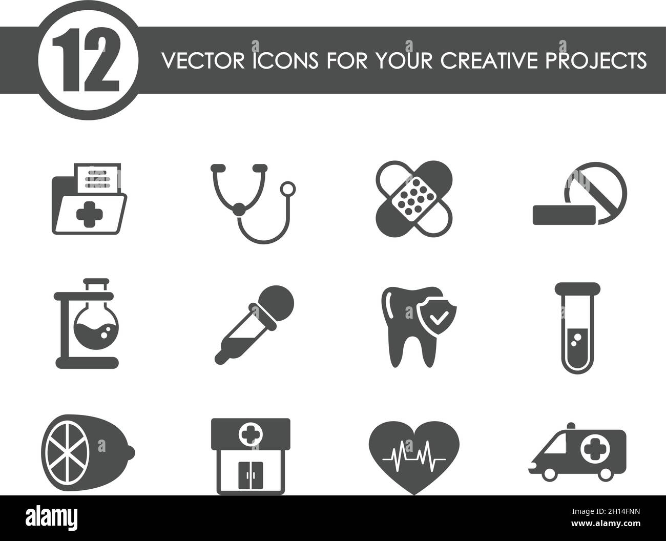 healthcare vector icons Stock Vector Image & Art - Alamy