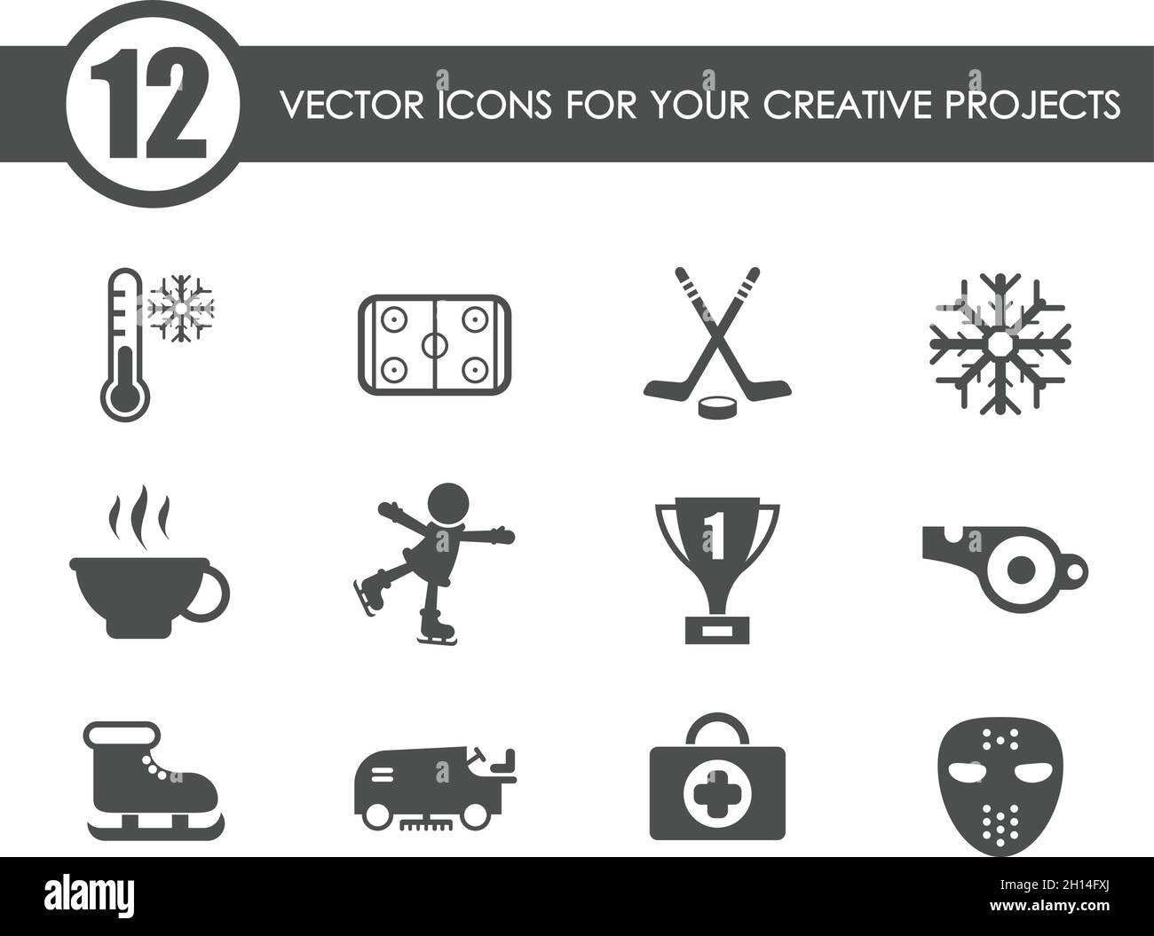 ice rink vector icons Stock Vector Image & Art - Alamy