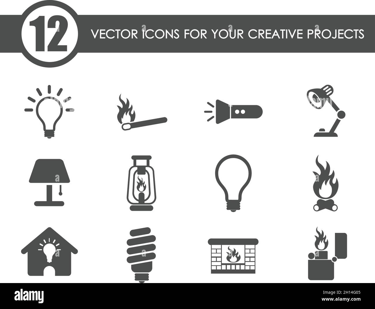 light vector icons Stock Vector Image & Art - Alamy