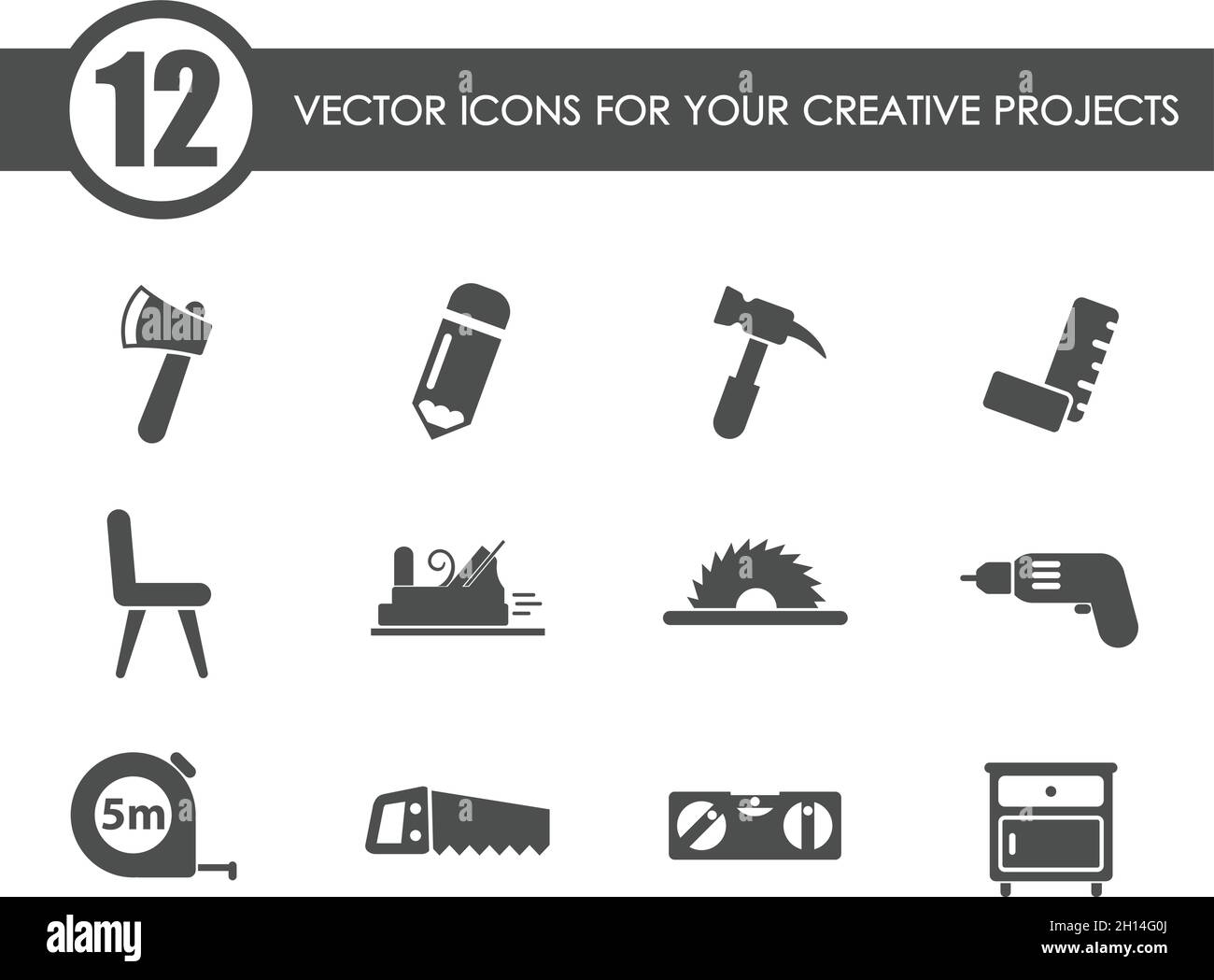 joinery vector icons Stock Vector Image & Art - Alamy