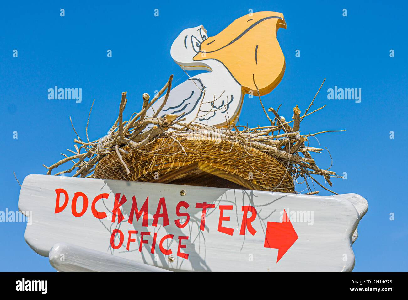 Fort pierce city marina sign hi-res stock photography and images - Alamy