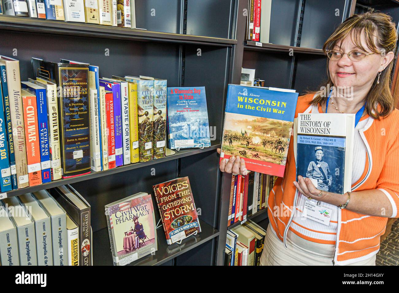Kenosha Wisconsin,Civil War Museum,Resource Center,centre librarian ...