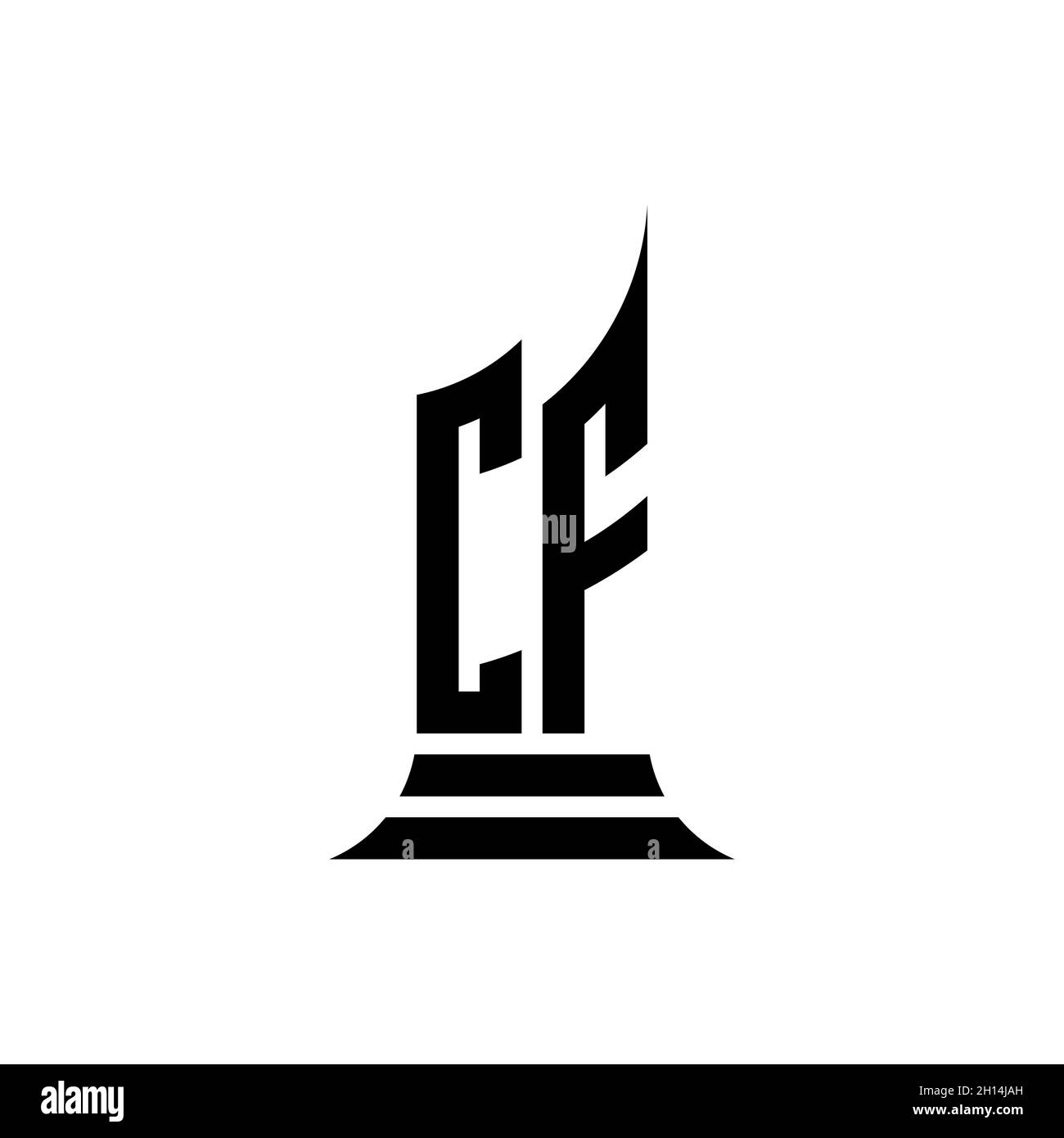 Initial logo monogram letter, logo design, logo letter, monogram design ...