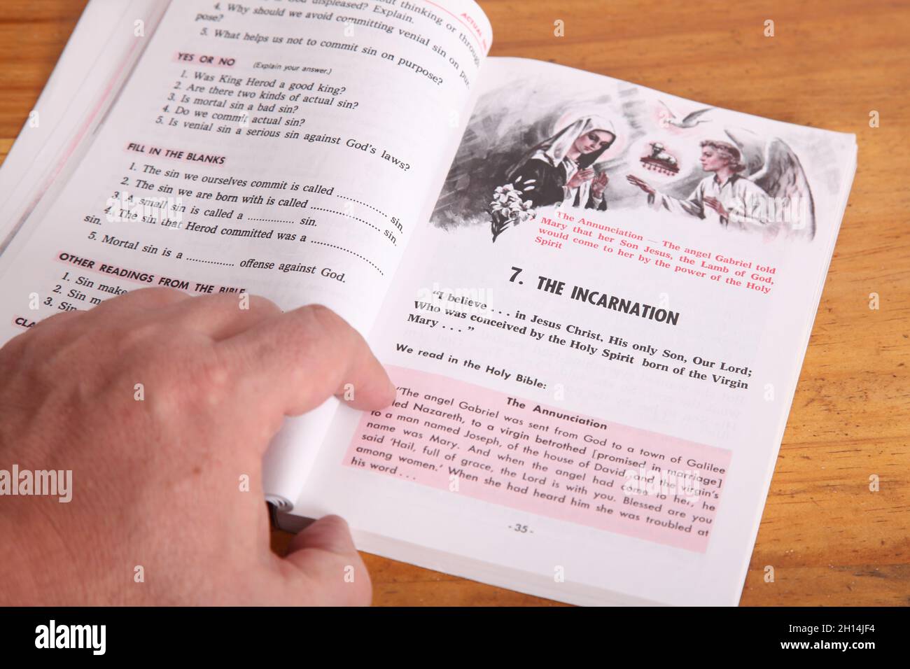 Baltimore catechism hi-res stock photography and images - Alamy