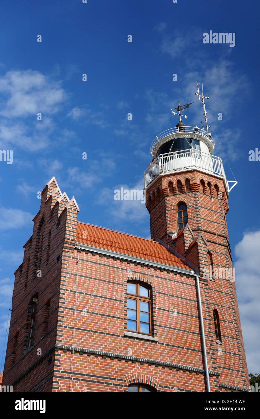 Lighthouse in ustka hi-res stock photography and images - Alamy