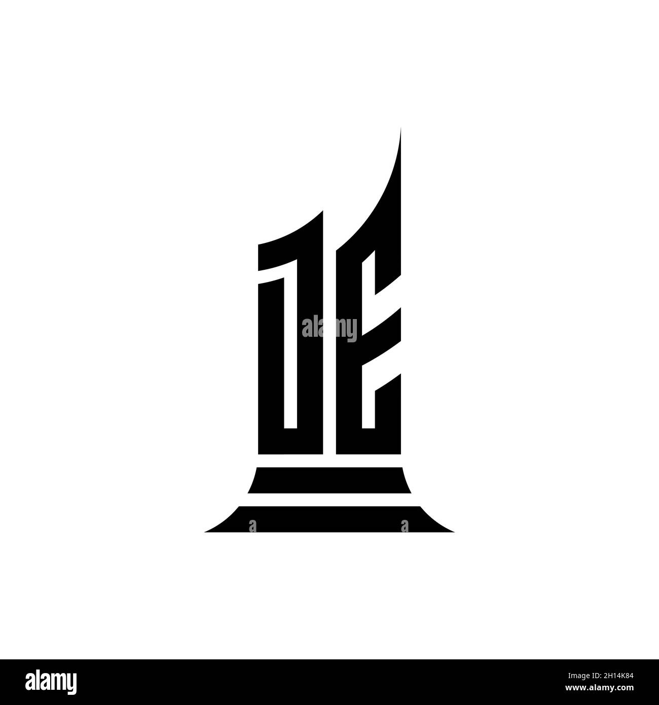 De minimal logo design Cut Out Stock Images & Pictures - Alamy