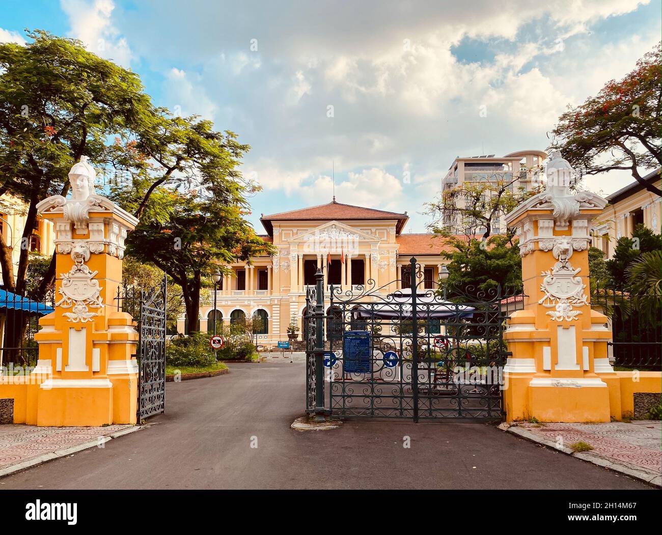 Saigon, Vietnam - Jan 26, 2021. Supreme Court of Saigon, Vietnam ...
