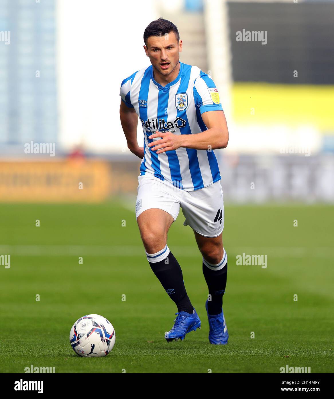Huddersfield Town's Matty Pearson during the Sky Bet Championship match ...