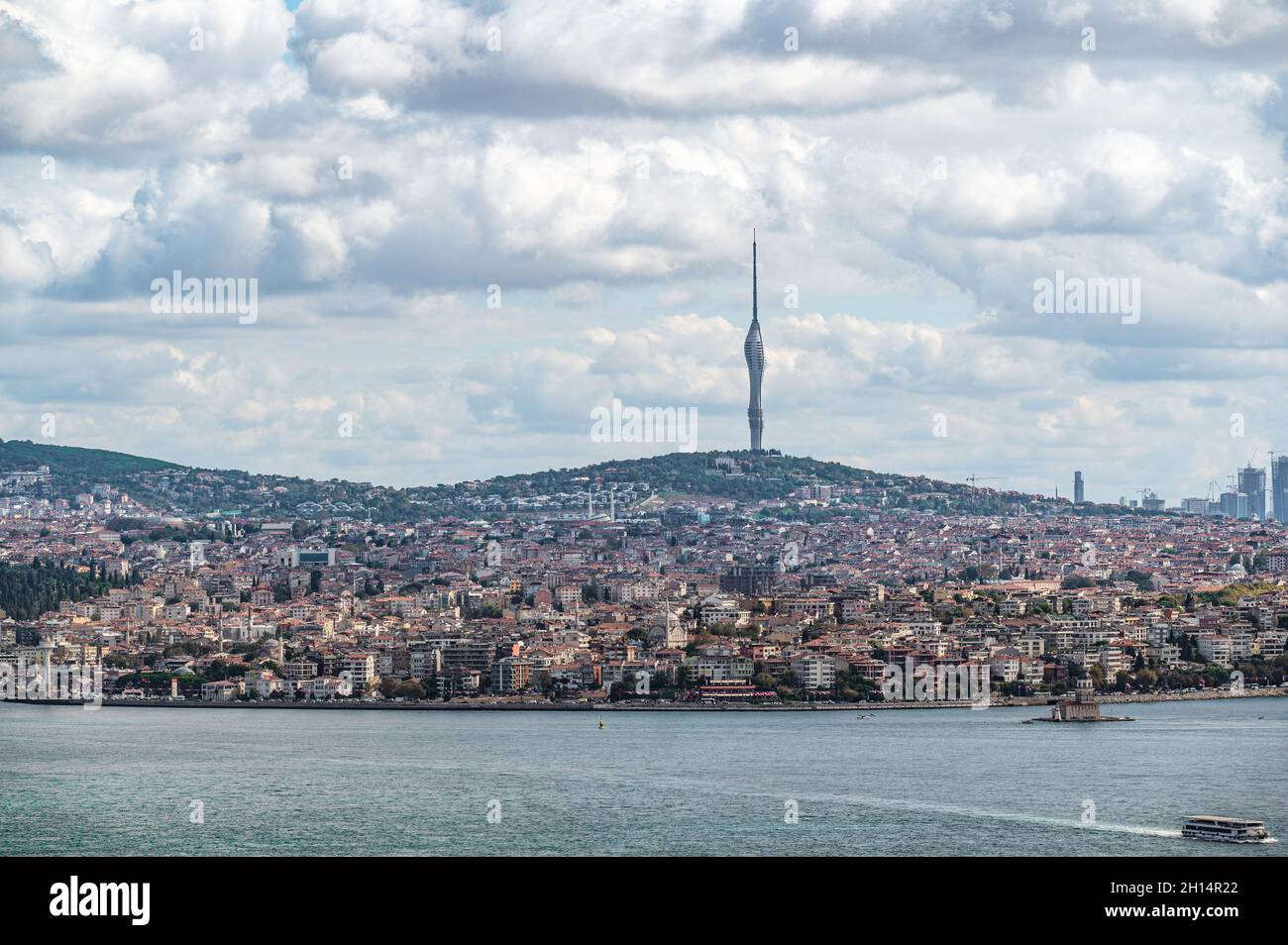 Camlica tower hi-res stock photography and images - Alamy