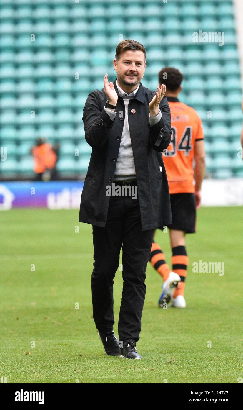 Easter Road Stadium.Edinburgh. Scotland.UK.16th Oct 21 Cinch Scottish ...