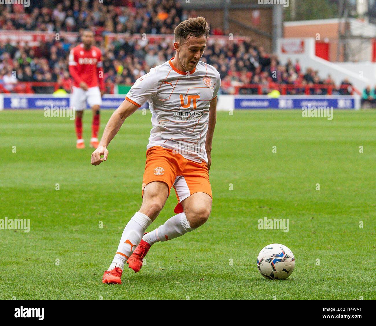 Ryan Wintle #8 of Blackpool in action during the game Stock Photo - Alamy