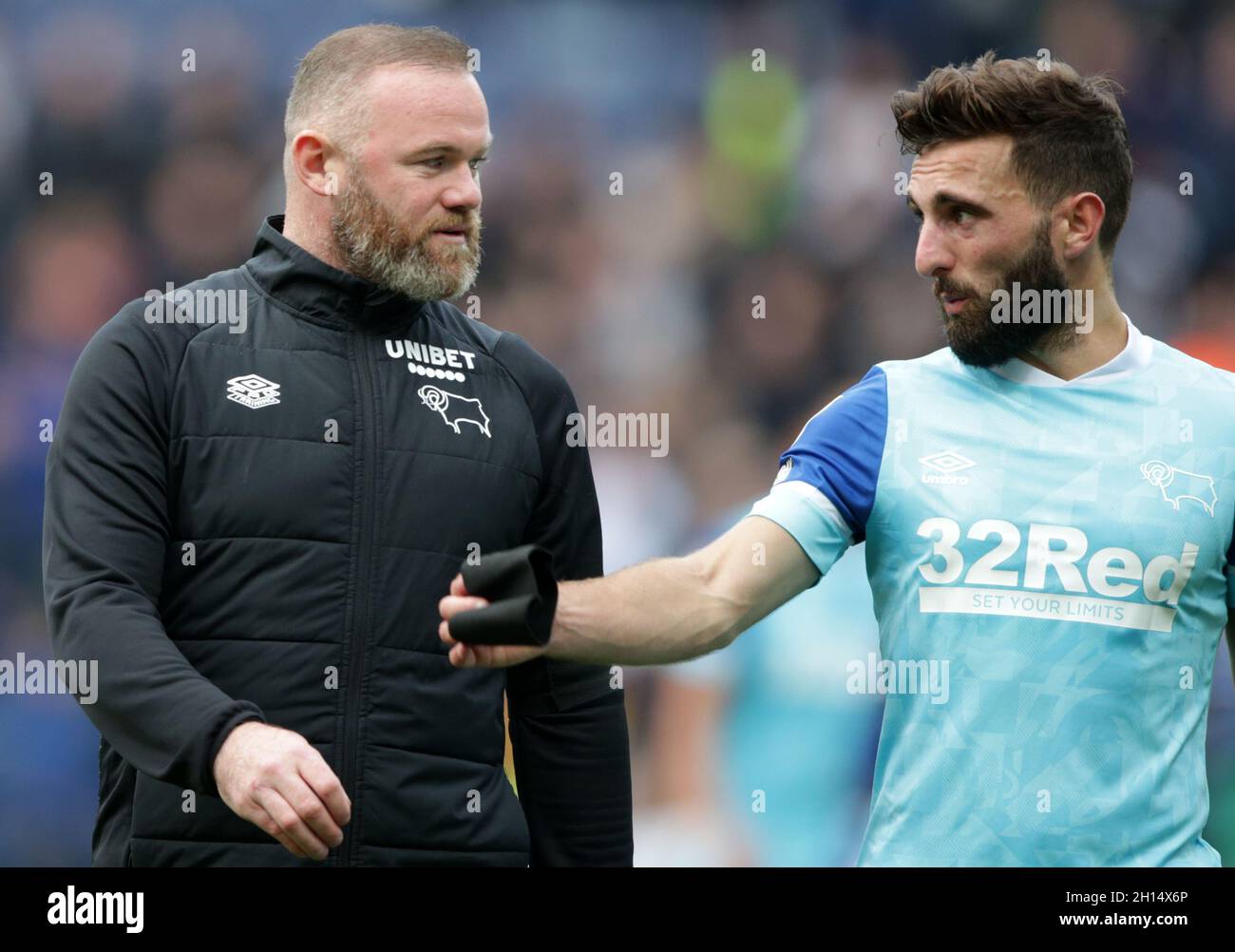 Deepdale Stadium, Preston, Lancashire, UK. 16th Oct, 2021. EFL ...