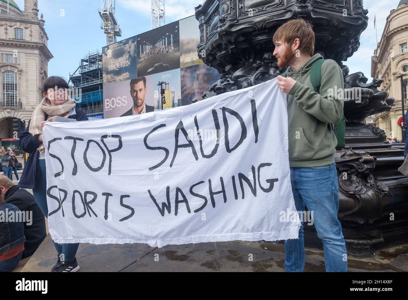 London, UK. 16th October 2021. London Campaign Against Arms Trade ...