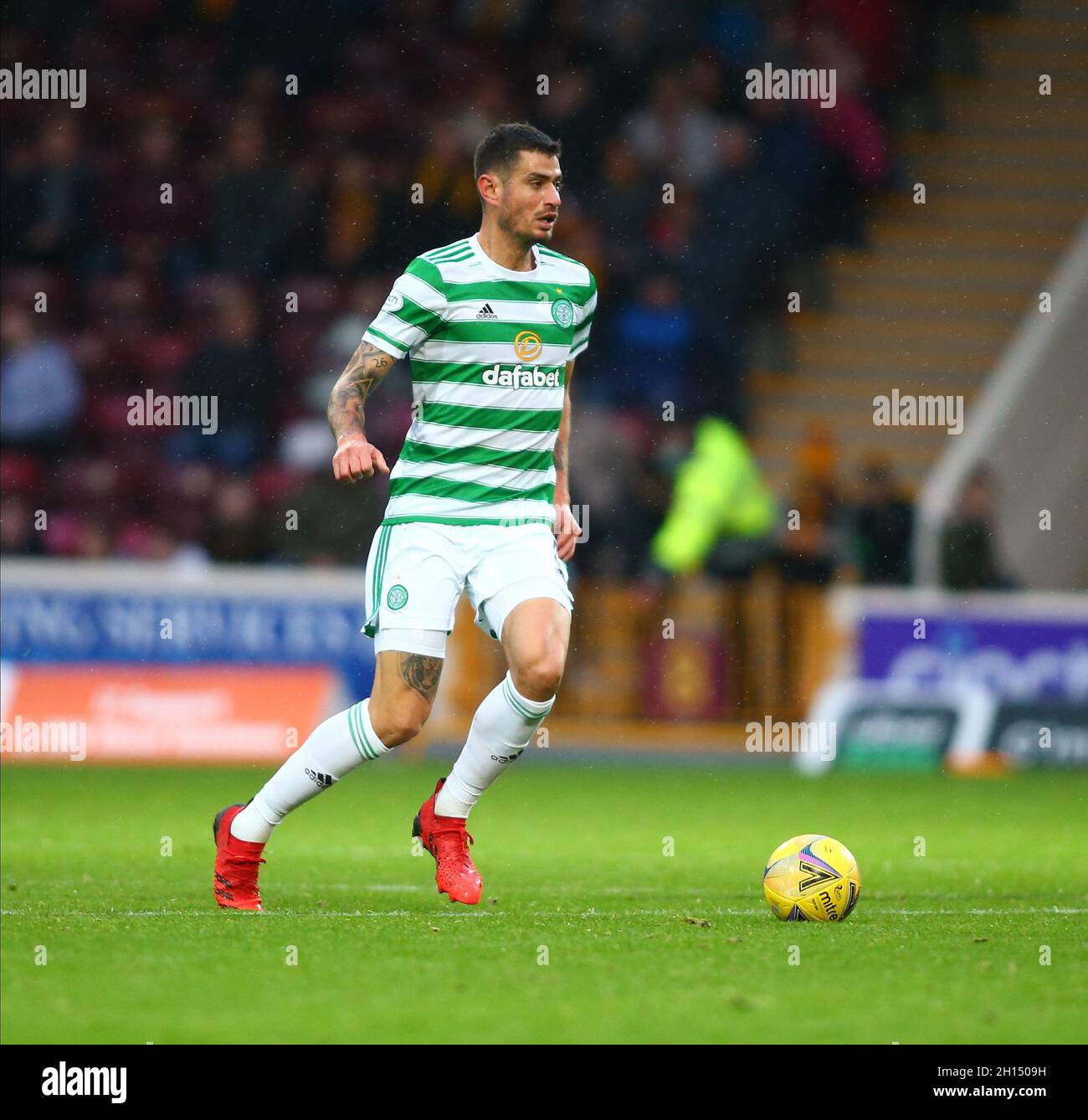 Fir Park, Motherwell, UK. 16th Oct, 2021. Scottish Premier League ...