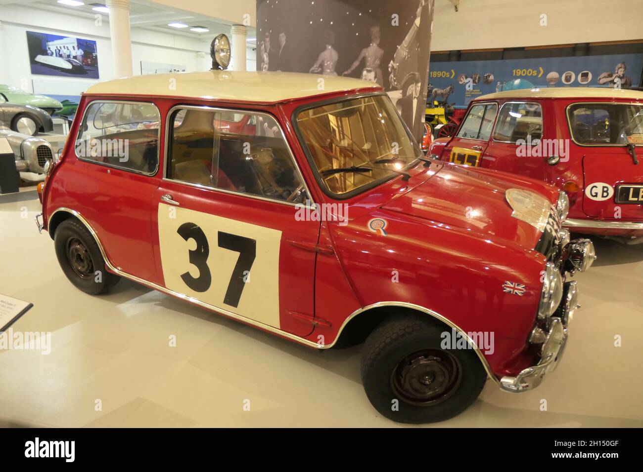 Mini Cooper S famous UK winner rally Monte Carlo rally Morris mini ...