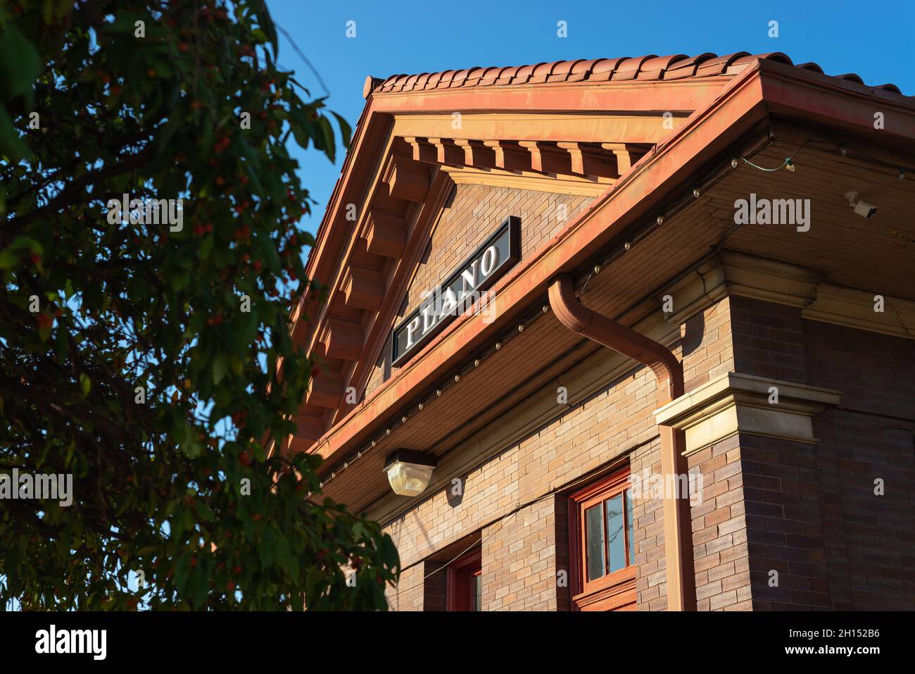 Plano, Illinois - United States - September 18th, 2021: Exterior of the ...