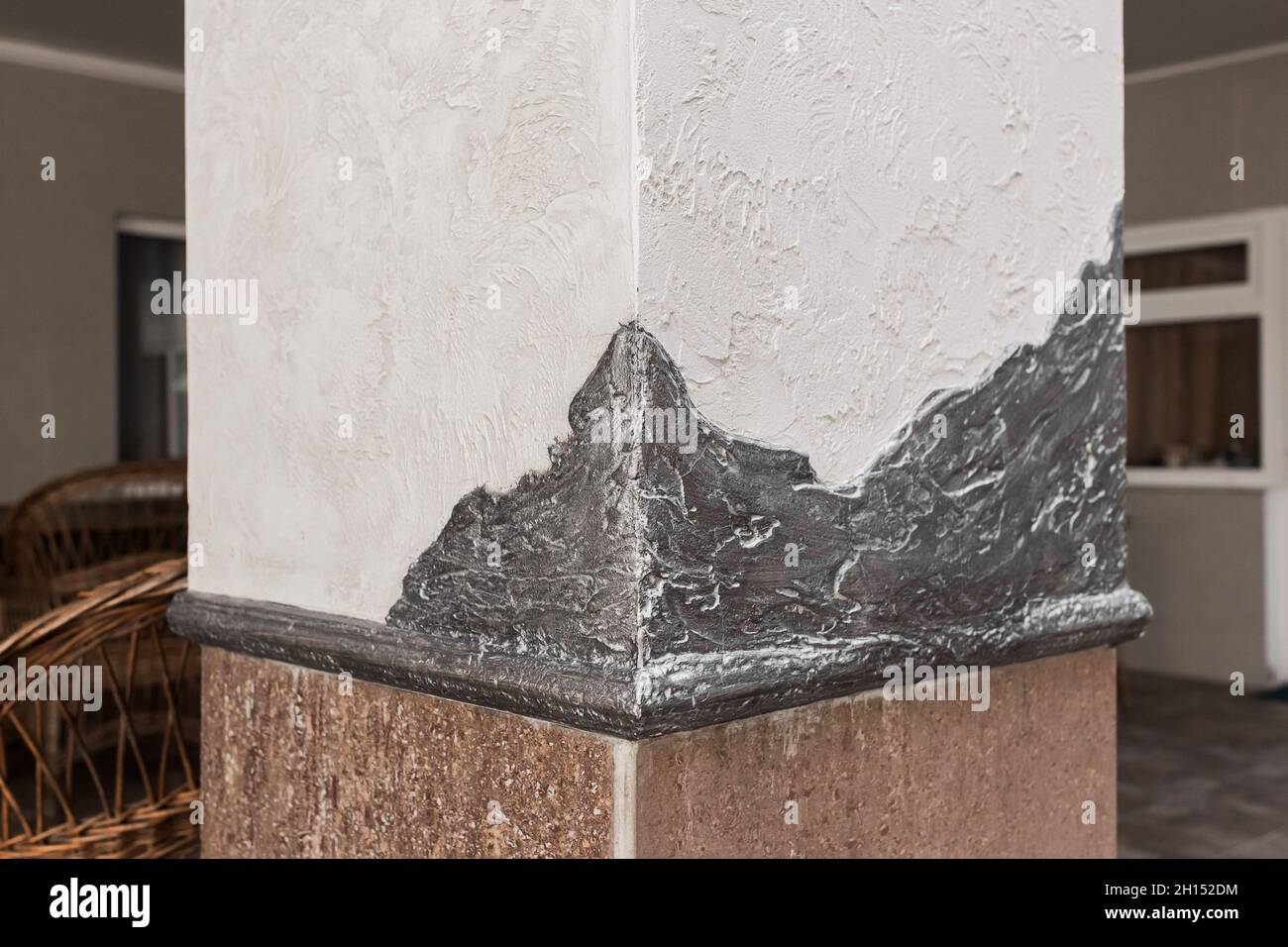 Decorative work column architectural decorations and exterior pattern ...