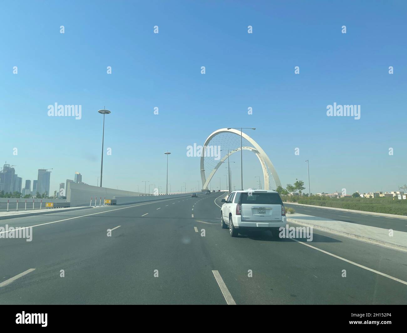 Al Wahda Bridge The Tallest Monument of City. known as 56 Bridge of ...